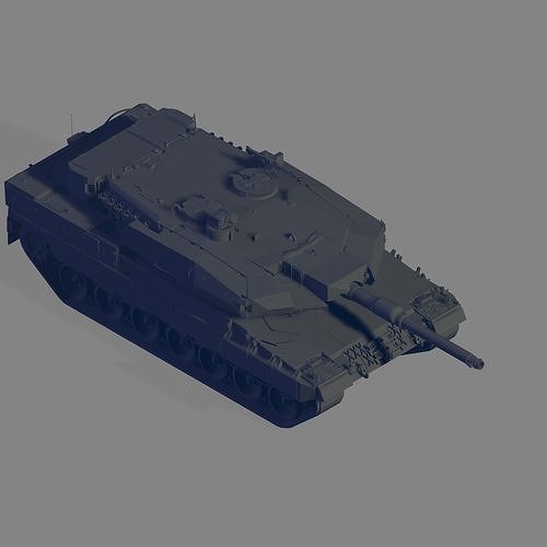 Leopard 2 PL 3D model | CGTrader