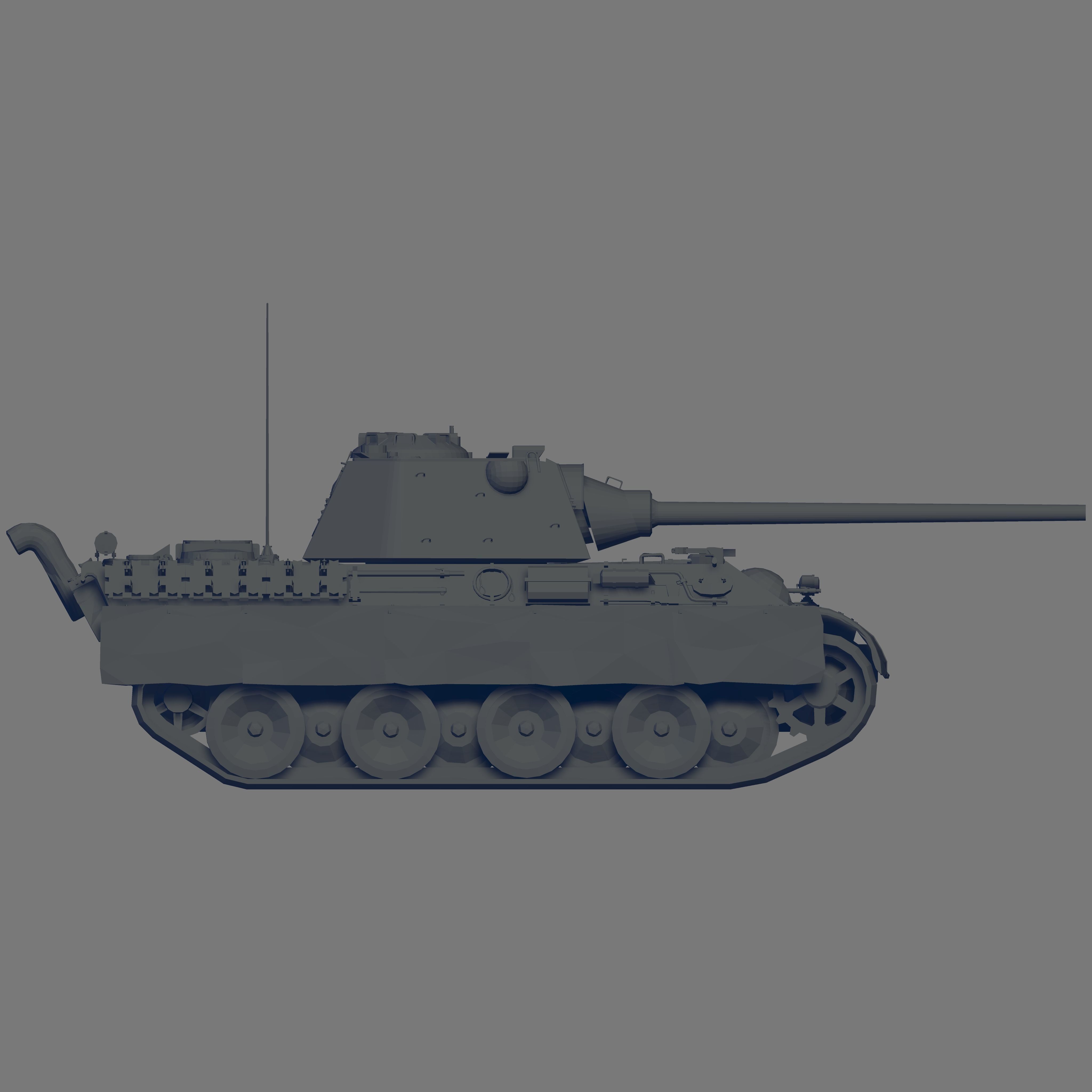 Panther F 3D model | CGTrader