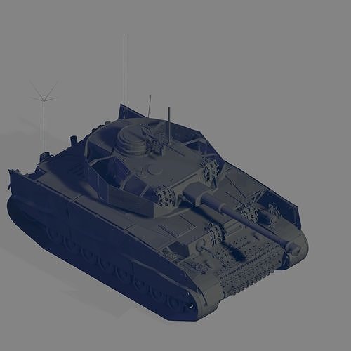Pz Bef Wg IV J 3D model | CGTrader
