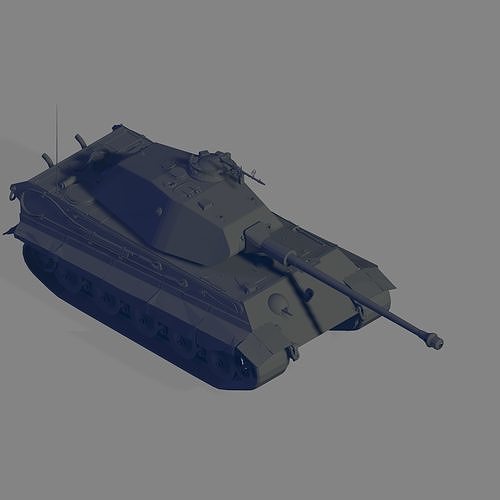 Tiger II P 3D model | CGTrader