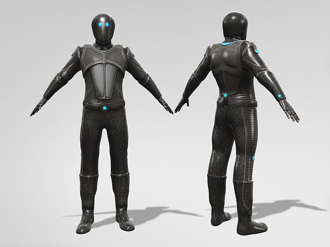 3D model Isaac Android Robot VR / AR / low-poly | CGTrader