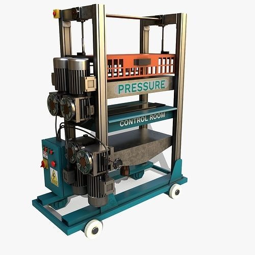 3D model Industrial Machine 3D model 05 VR / AR / low-poly | CGTrader