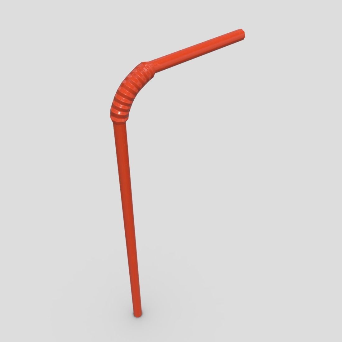 CC0 - Drinking Straw free VR / AR / low-poly 3D model | CGTrader