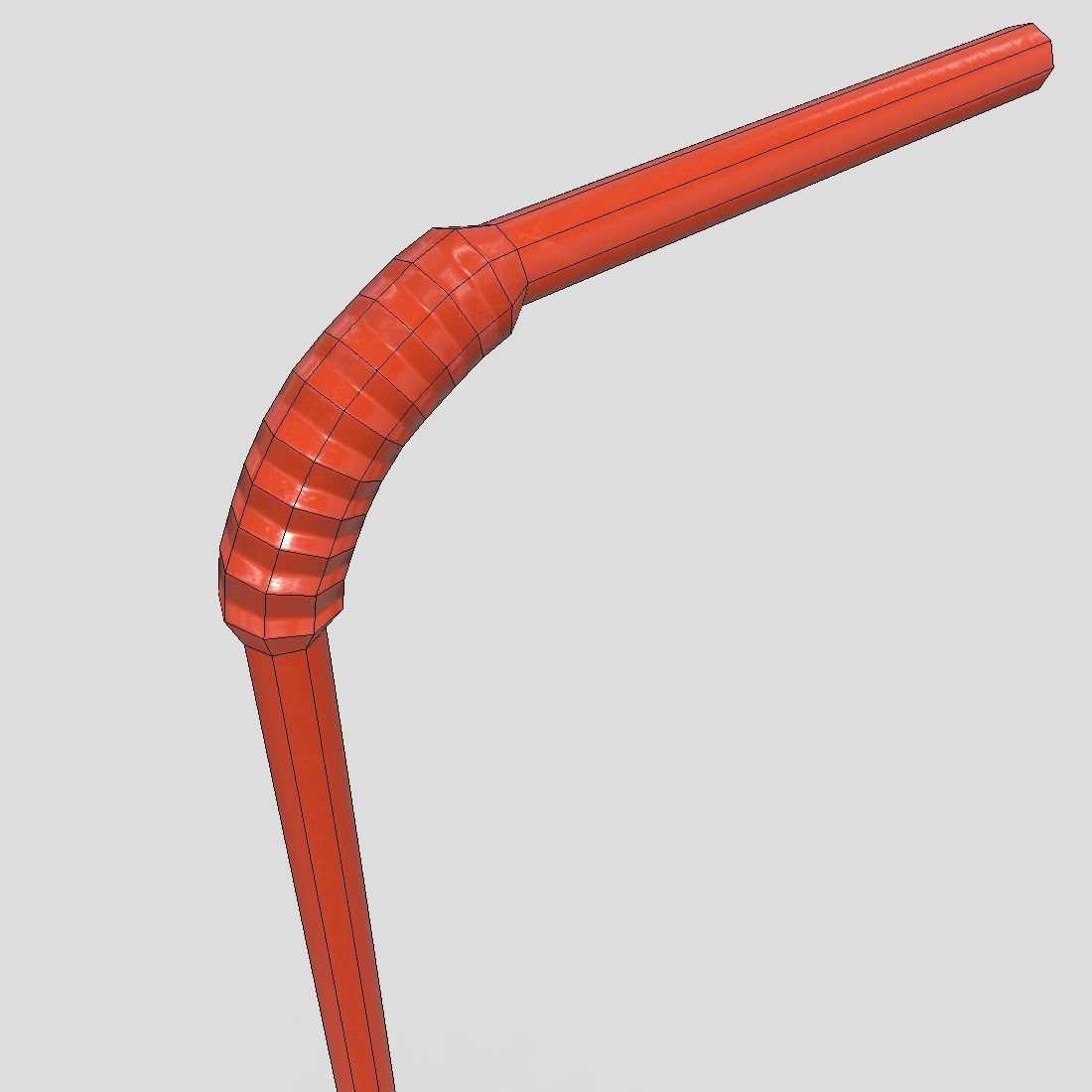 CC0 - Drinking Straw free VR / AR / low-poly 3D model | CGTrader