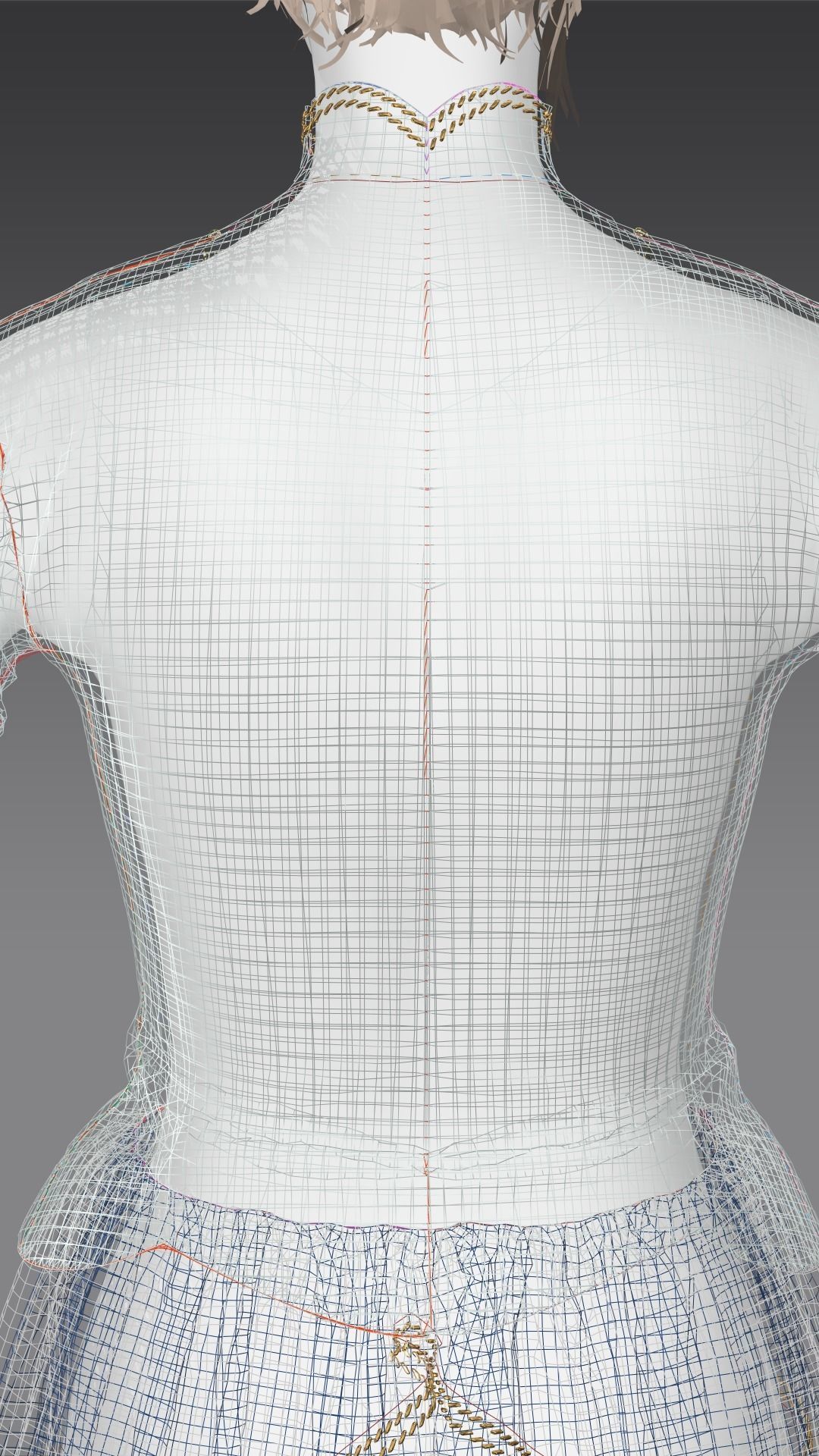 Hanfu Cheongsam clothes 3D model 3D model | CGTrader