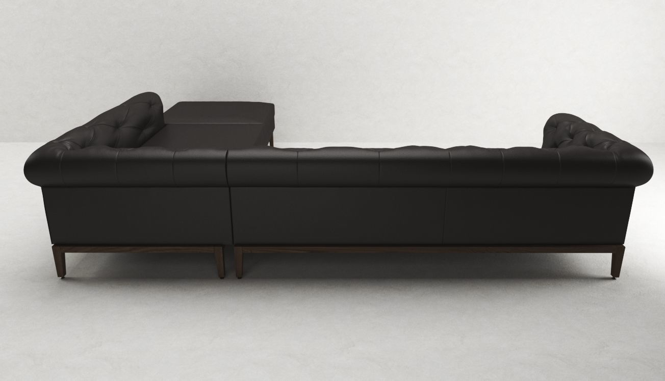 SECTIONAL ITALIA CHESTERFIELD 3D model | CGTrader