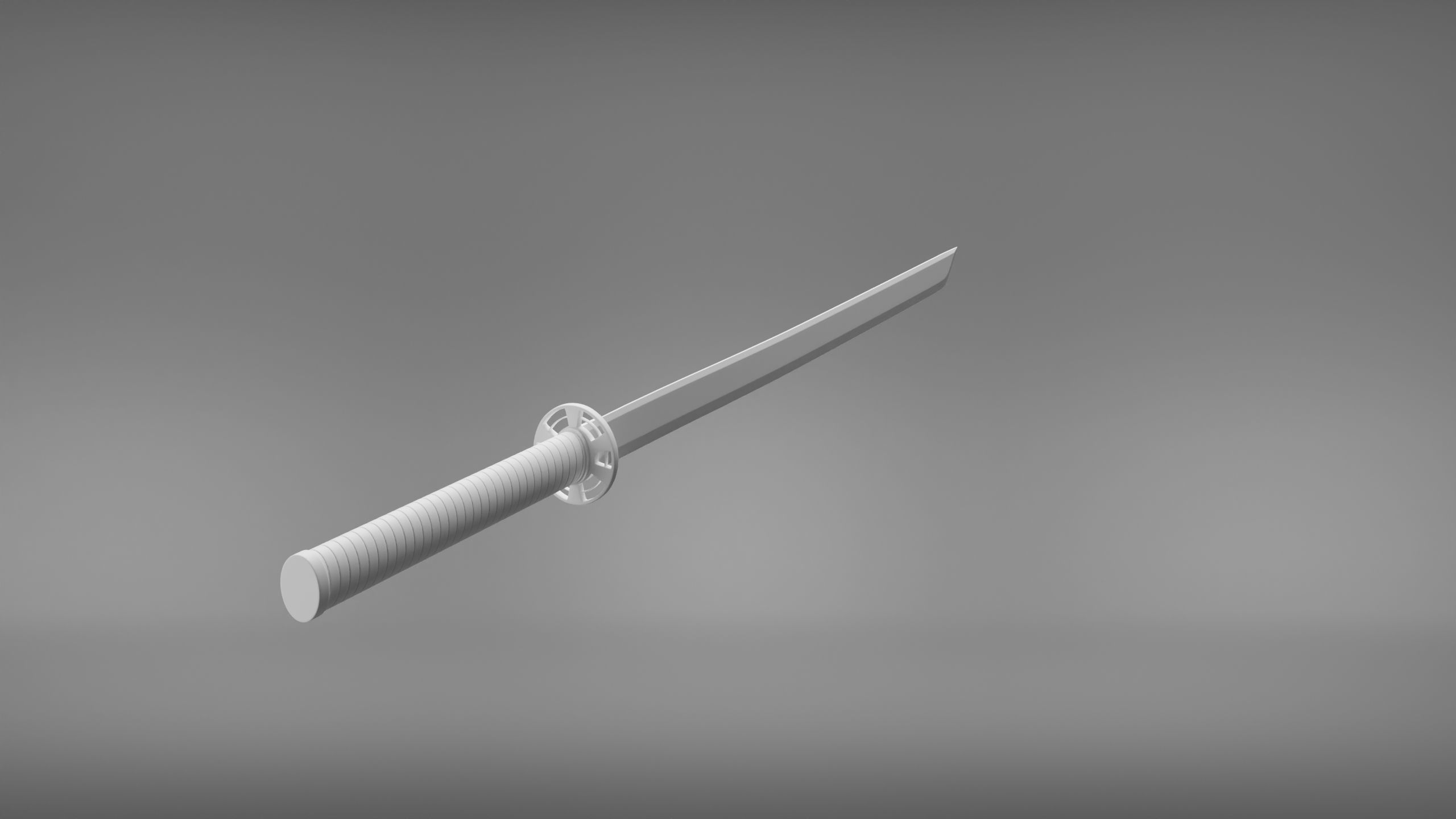 Weapon Katana Sword Blade 3D model | CGTrader
