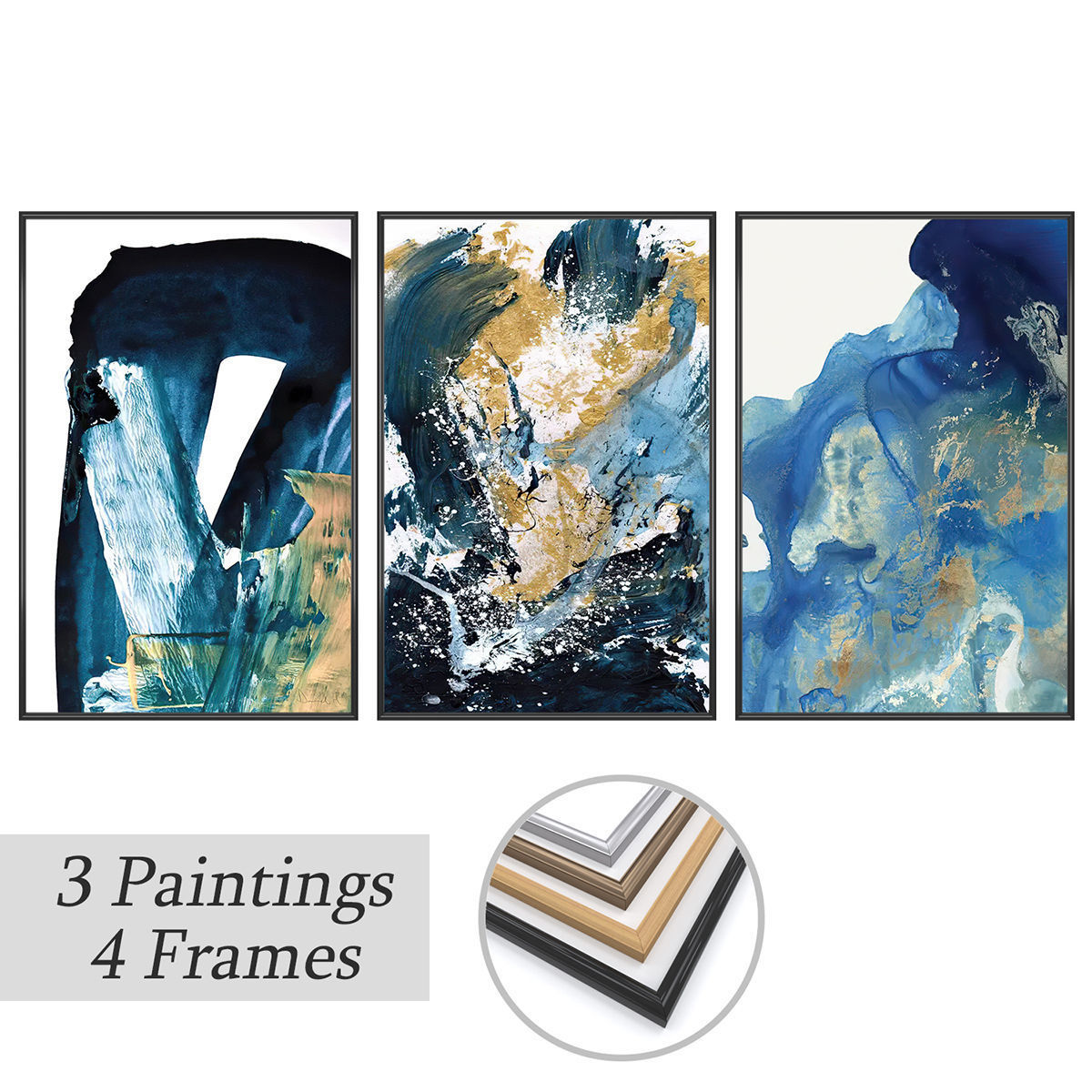 Wall Art Set 4146 3D model | CGTrader