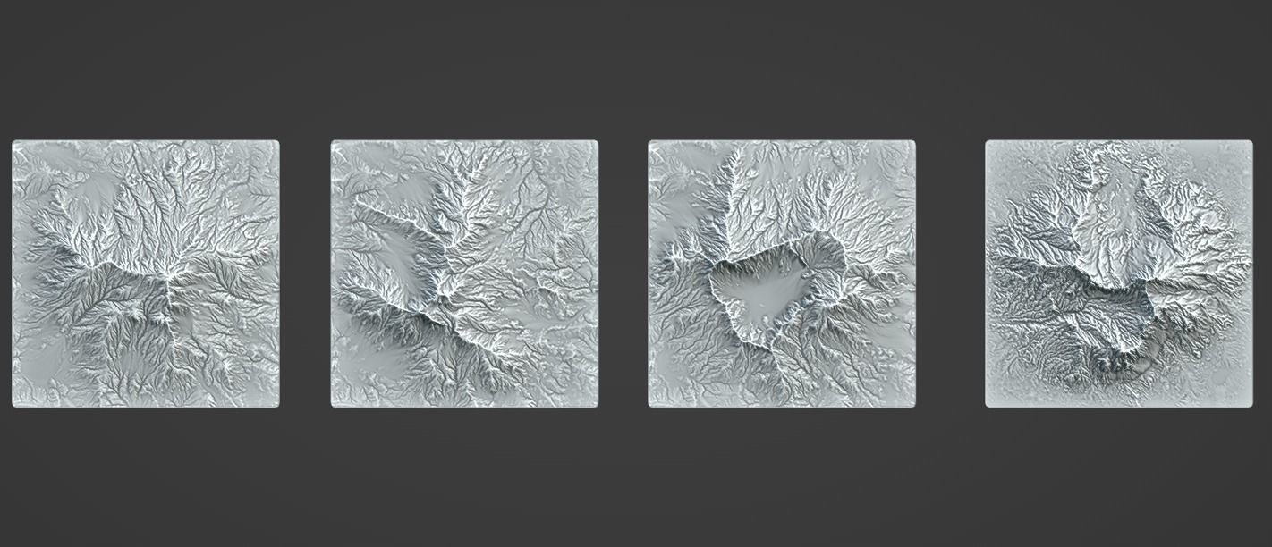 hyper realistic large scale landscape 3D model | CGTrader