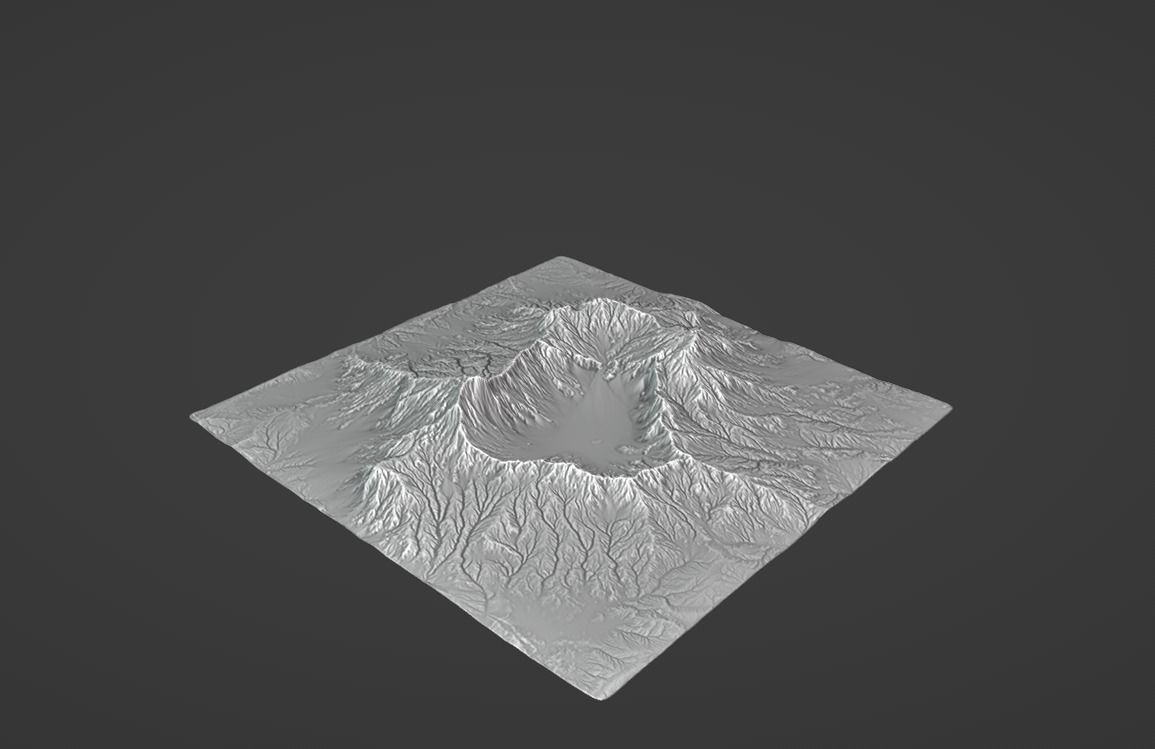 hyper realistic large scale landscape 3D model | CGTrader