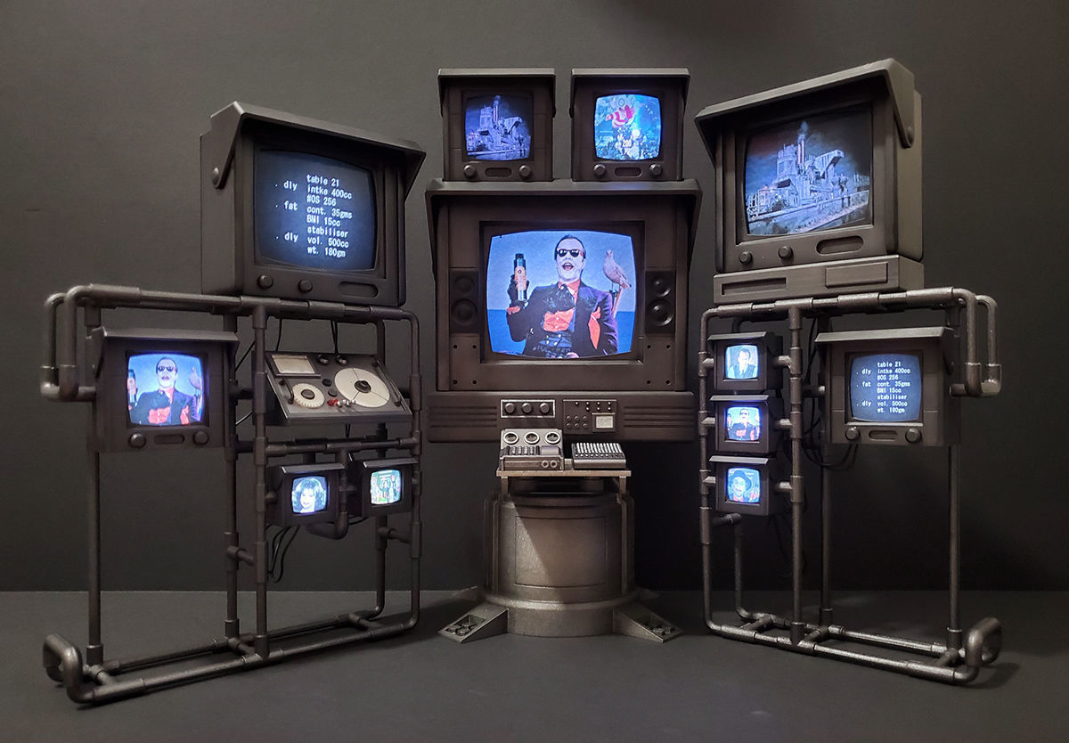 Batman Batcave Computer 1989 3D model 3D printable | CGTrader