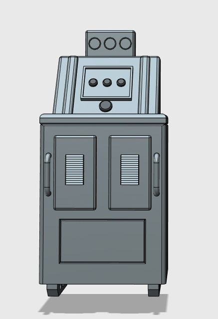 Batman Batcave Computer 1989 3D model 3D printable | CGTrader