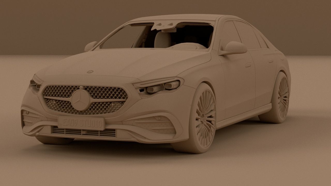 Mercedes-Benz E-class AMG 2024 3D model | CGTrader