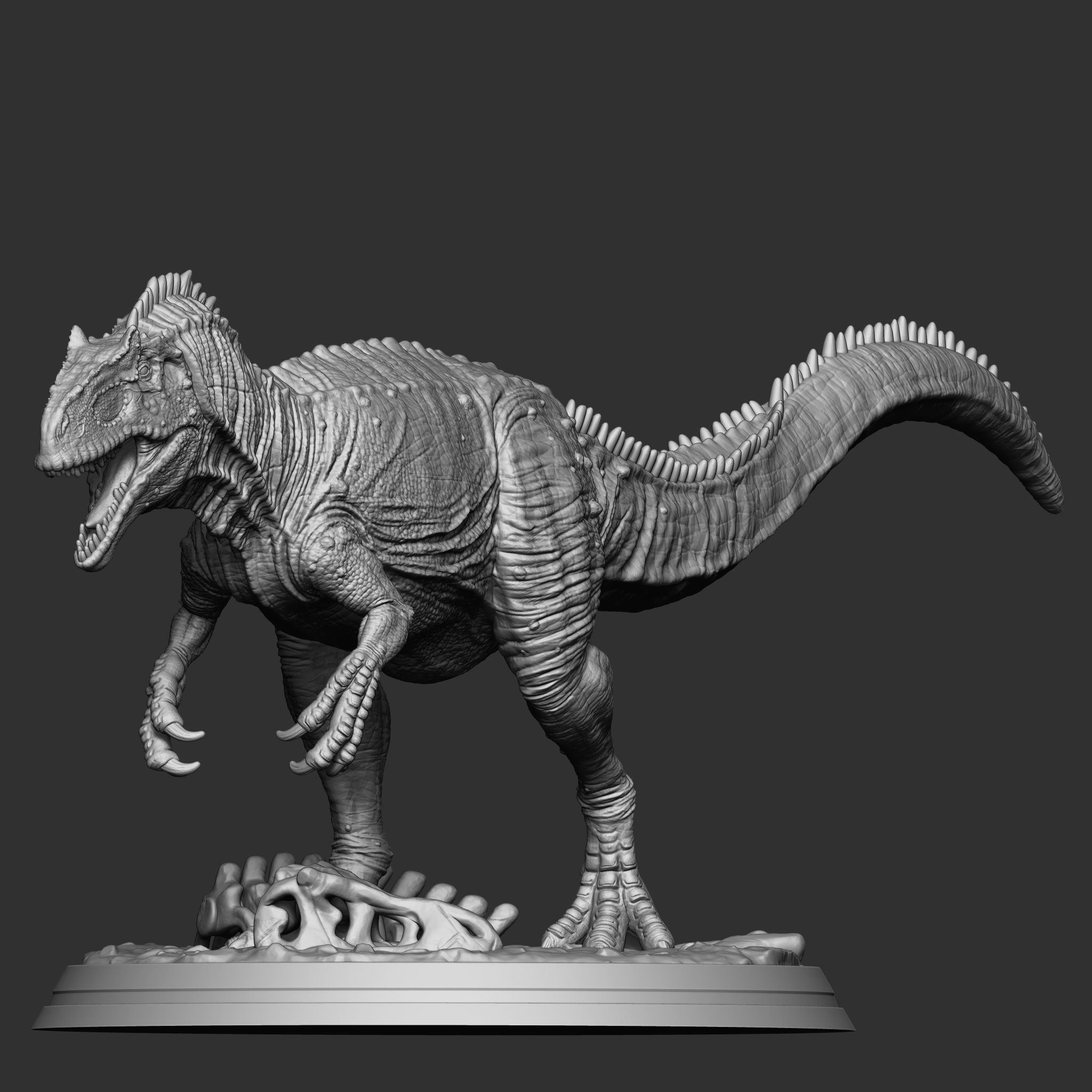 Allosaurus 3D model 3D printable | CGTrader
