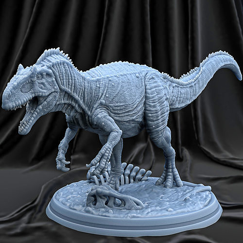 Allosaurus 3D model 3D printable | CGTrader