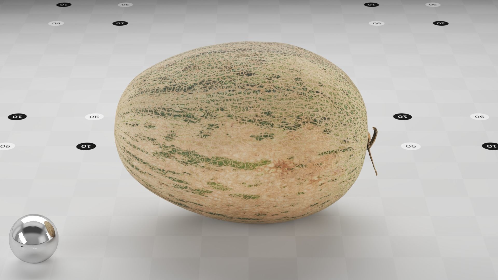 Sweet Melon - Photogrammetry Scan 3D model | CGTrader