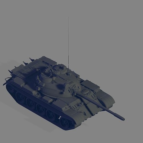 T 55A 3D model | CGTrader