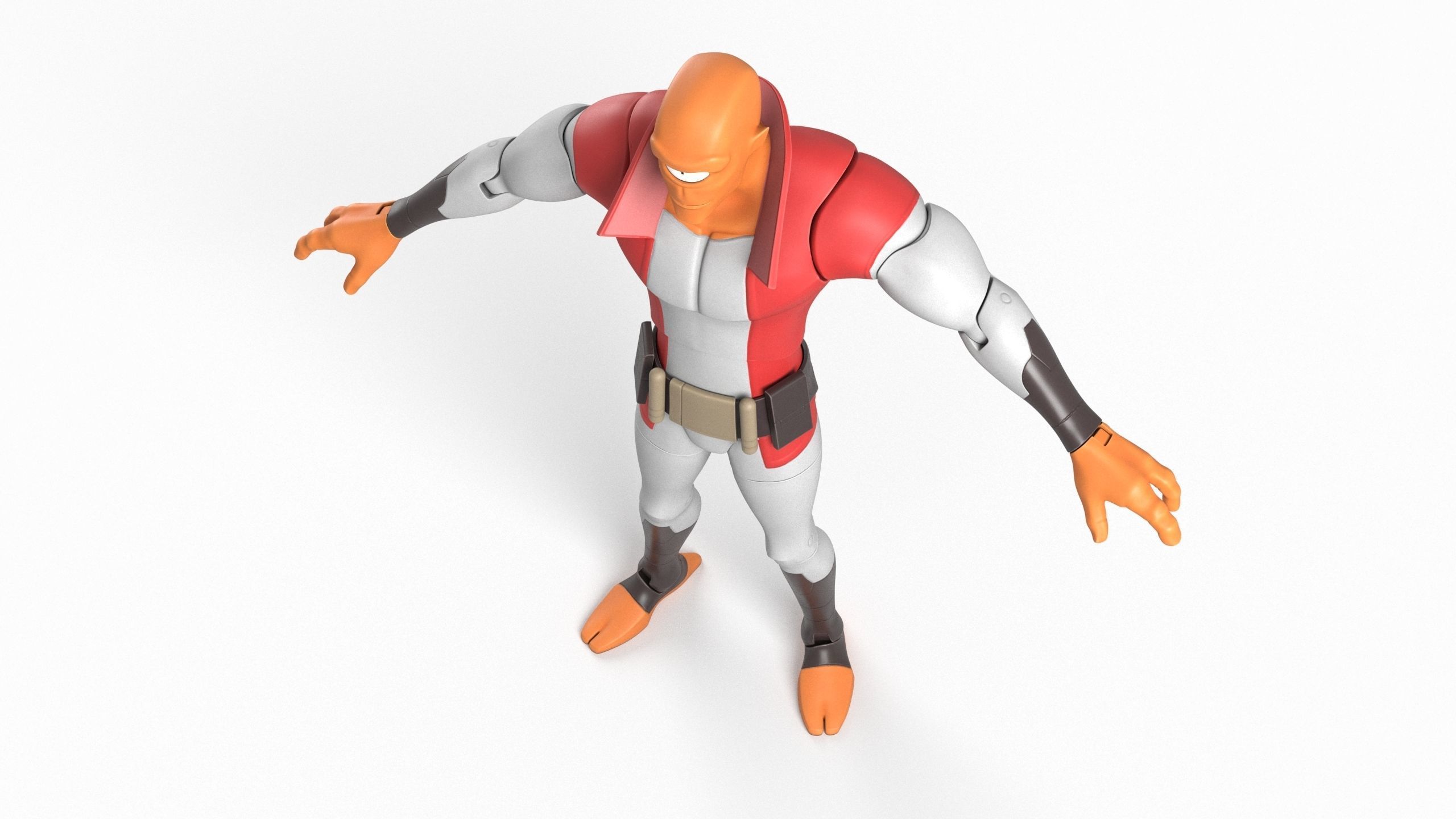 Allen the Alien Toy 3D model | CGTrader