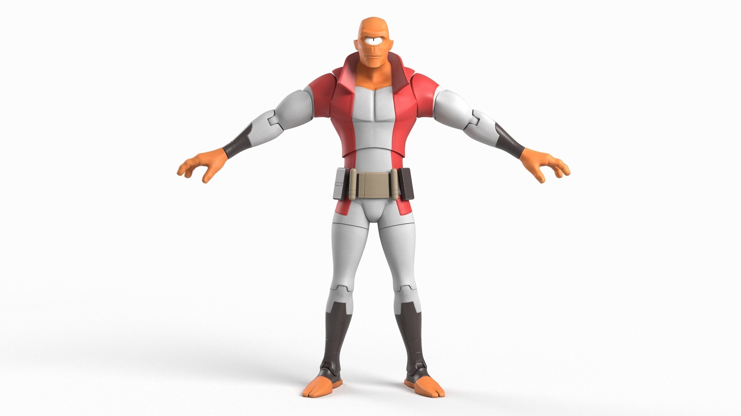 Allen the Alien Toy 3D model | CGTrader