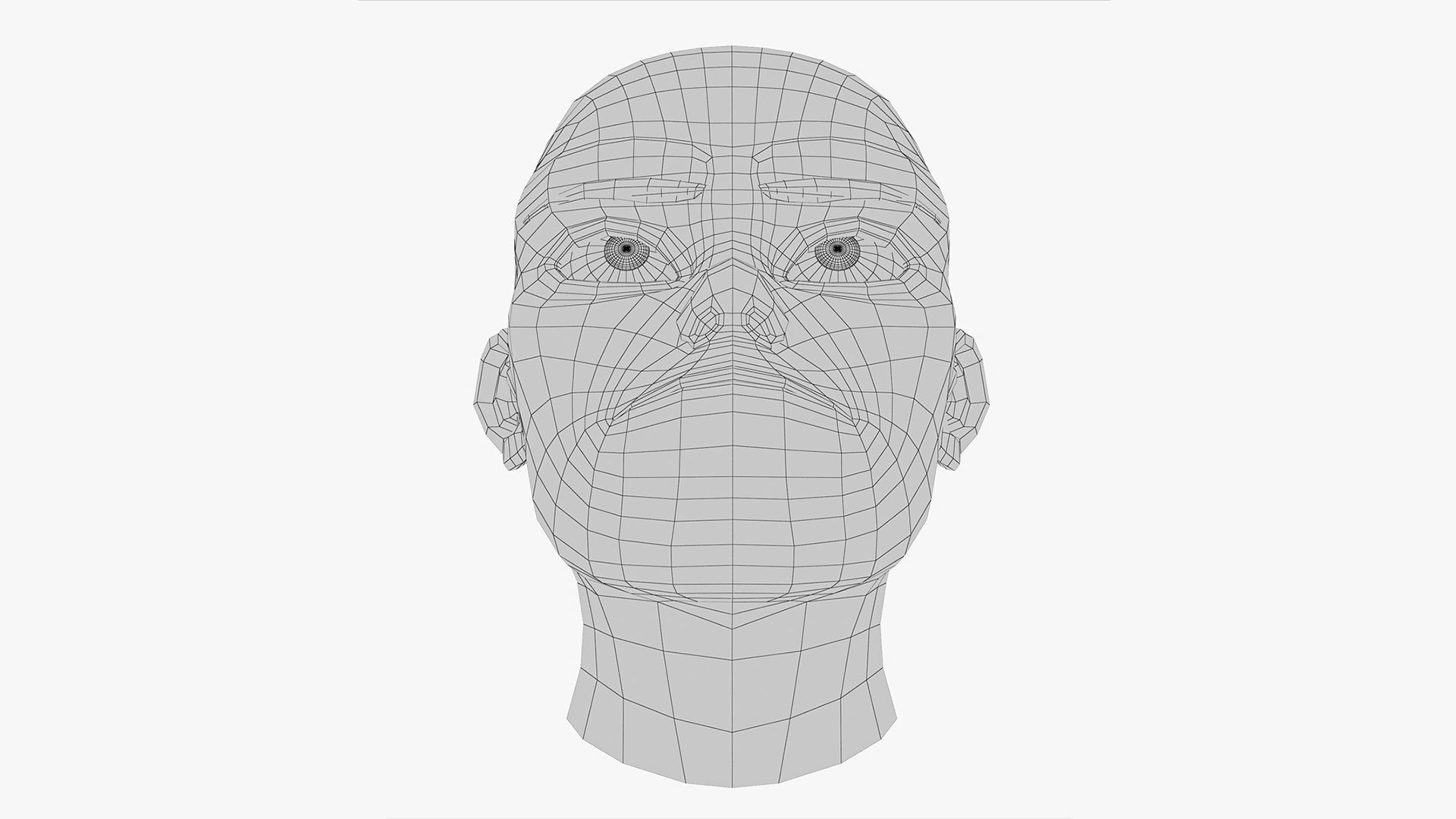 Anime Cartoon Head 3D model | CGTrader