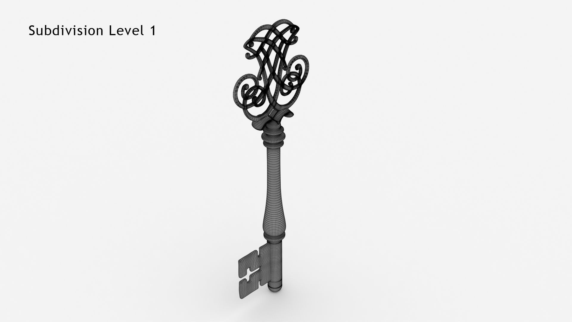 Gold Key 3D model | CGTrader