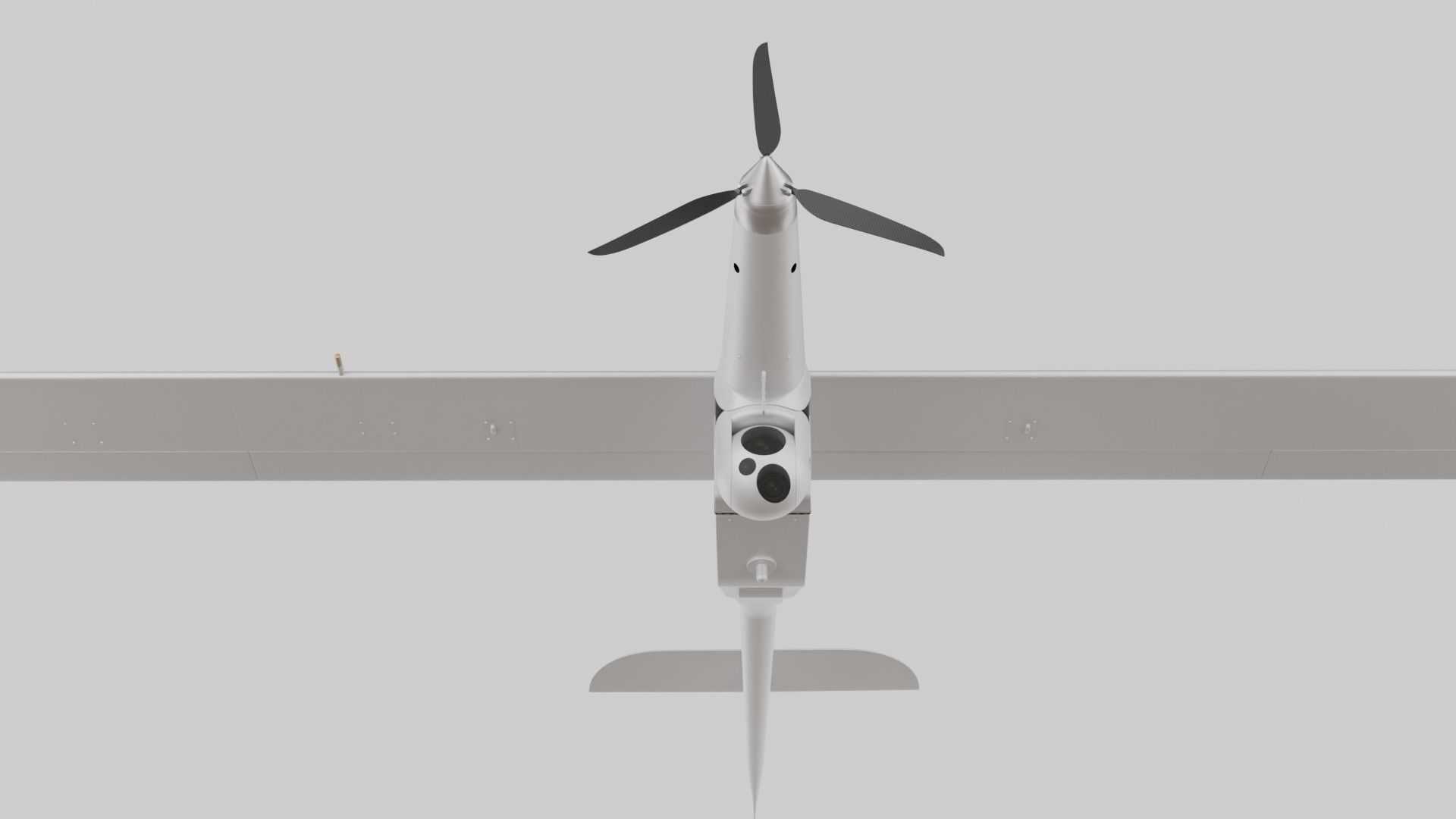 Drone FlyEye 3D model animated | CGTrader