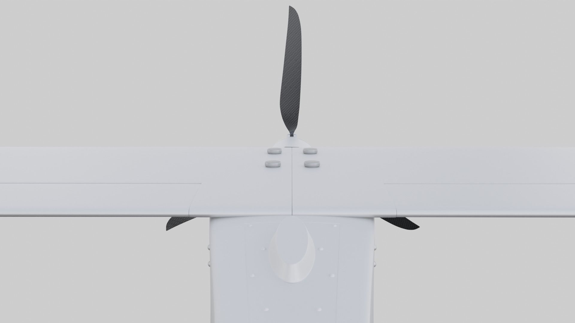 Drone FlyEye 3D model animated | CGTrader