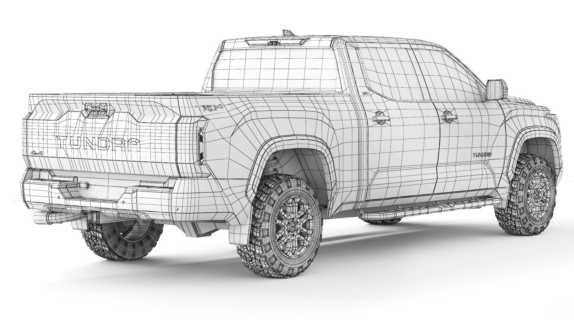 Toyota Tundra SR5 TRD 2022 3D model | CGTrader