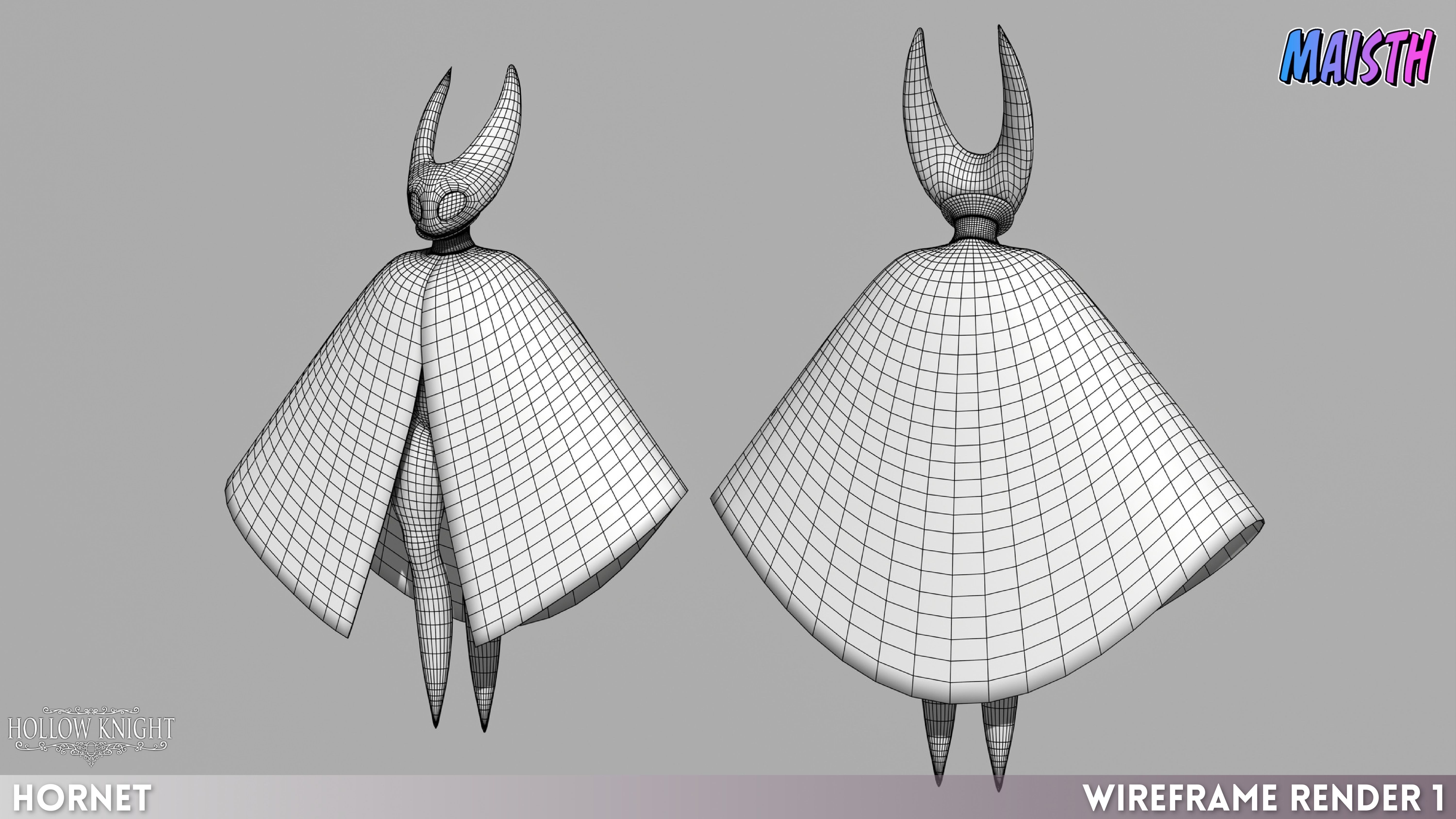 Hornet - Hollow Knight - 3D Model - Rigged 3D model rigged | CGTrader