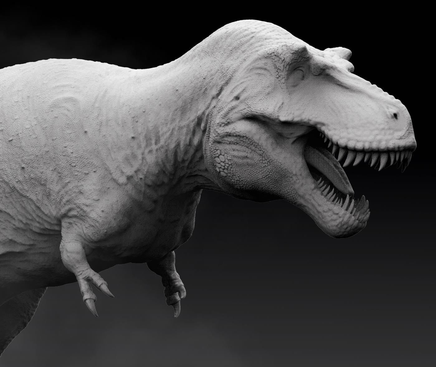 Tyrannosaurus rex Scotty 3D model 3D printable | CGTrader