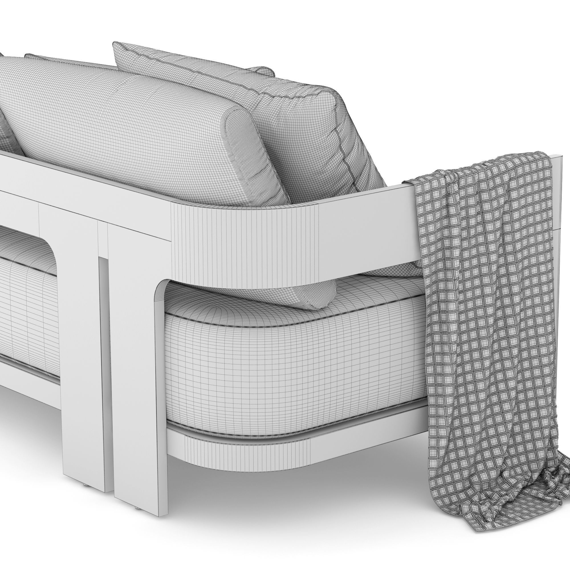 RH Outdoor Matira collection 3D model | CGTrader