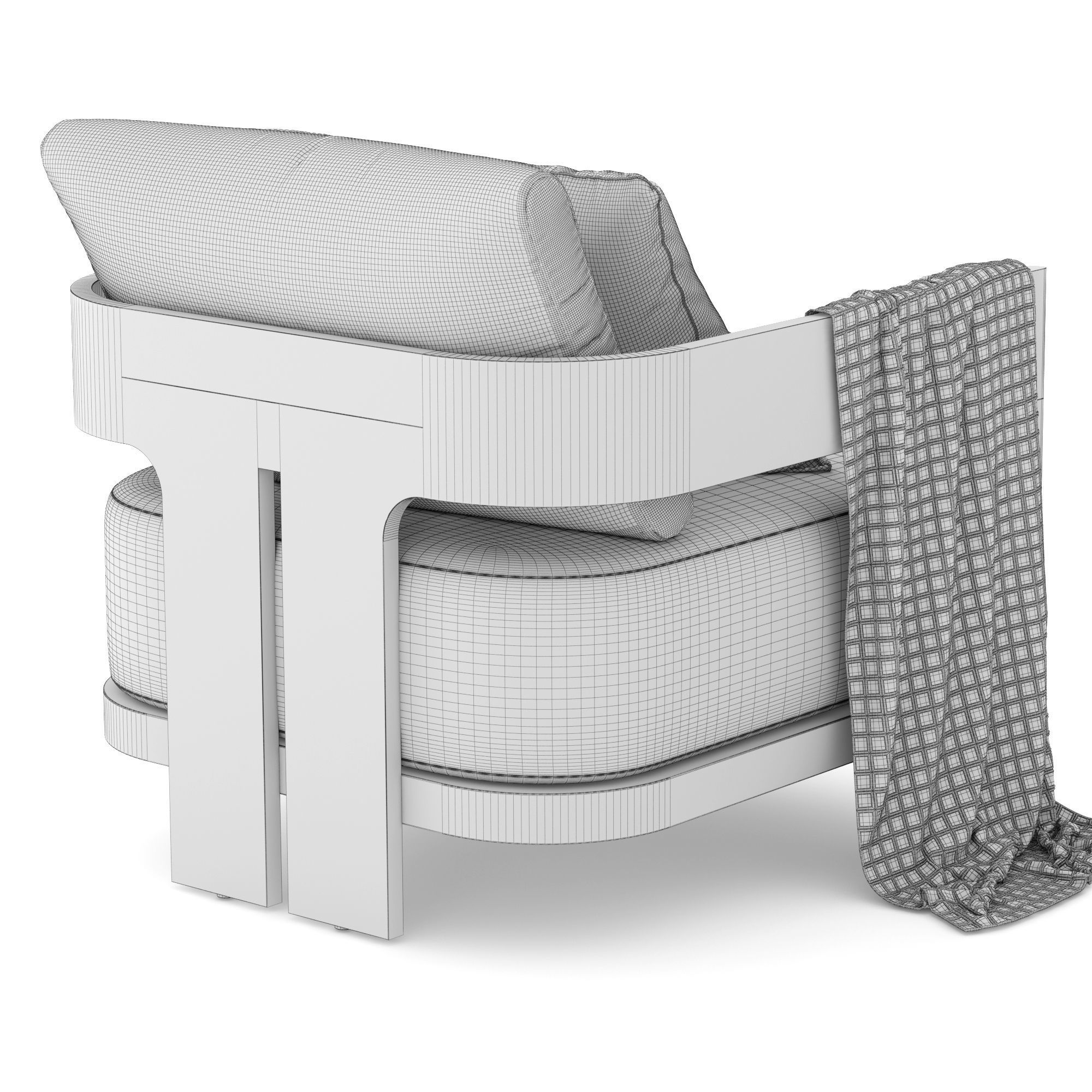 RH Outdoor Matira collection 3D model | CGTrader