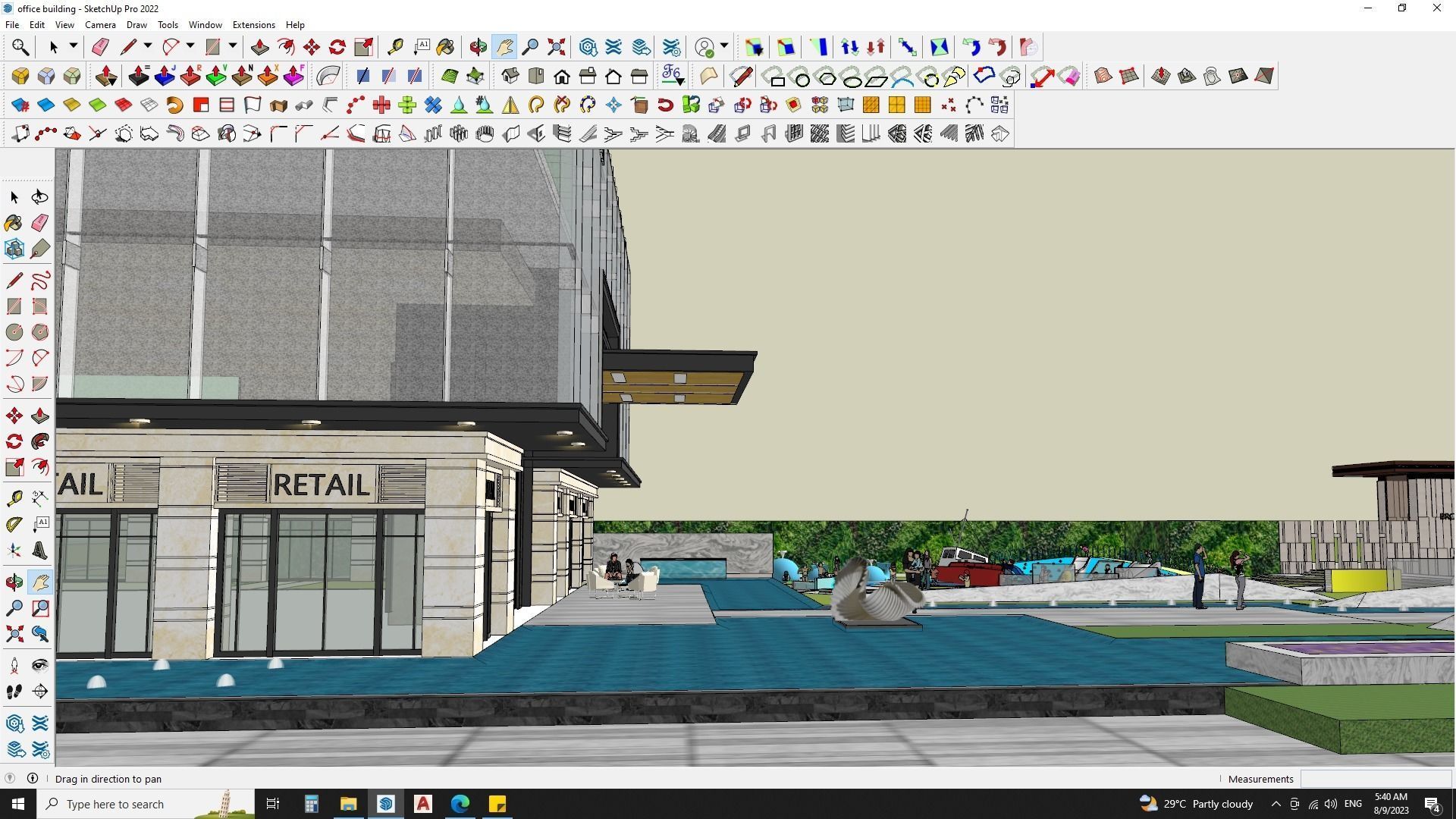 office building 3d model sketchup 3D model | CGTrader