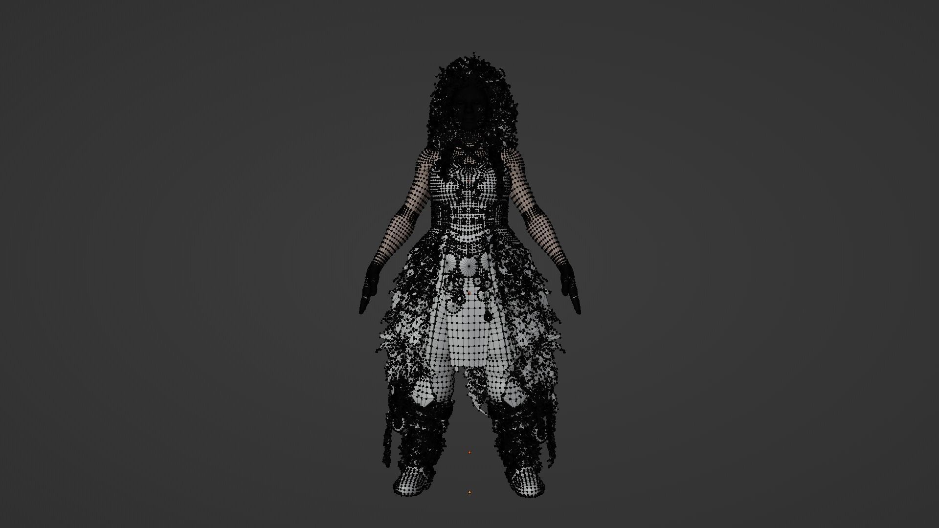 Thrud Nude God Of War 3d Model Rigged Cgtrader
