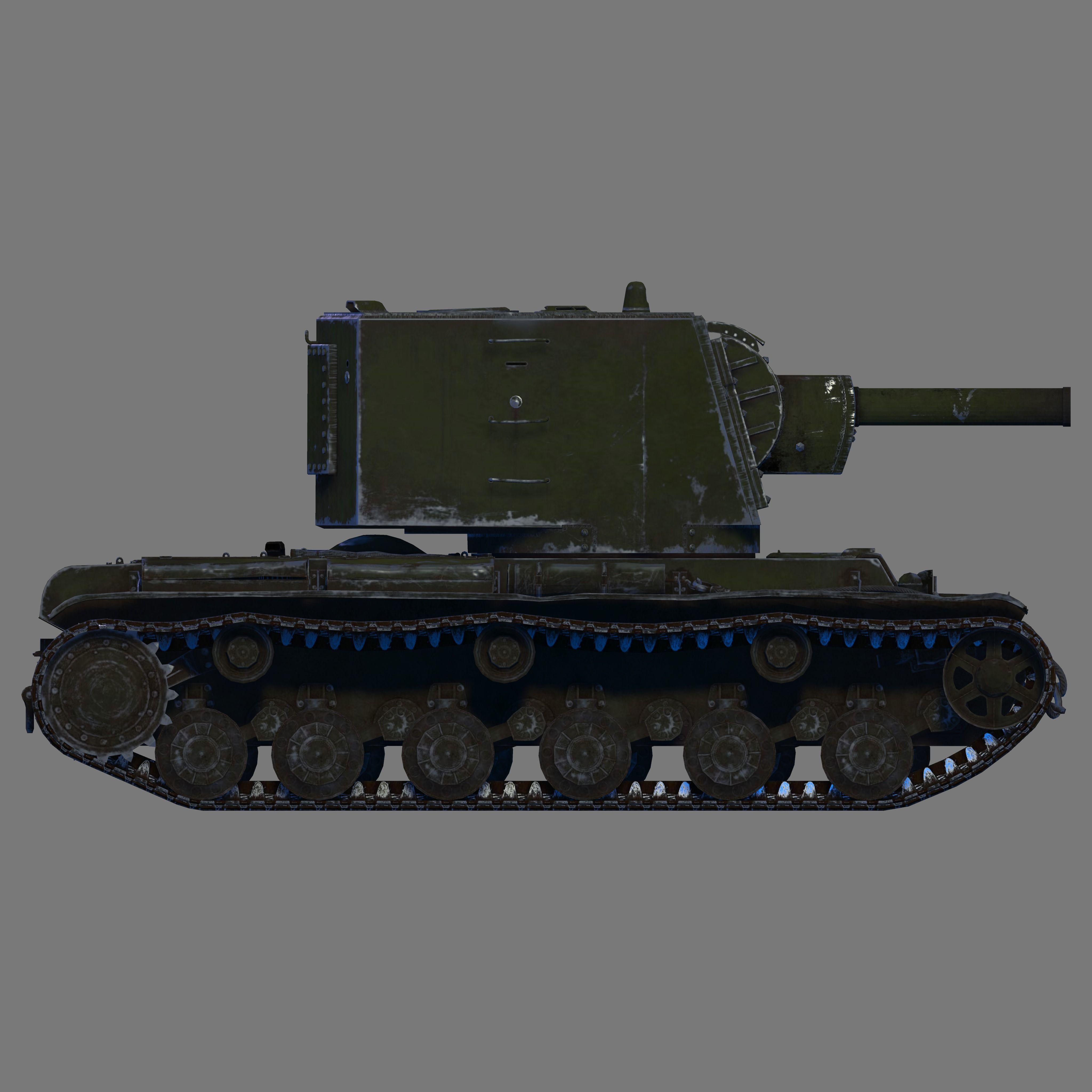 KV 2 1939 3D model | CGTrader