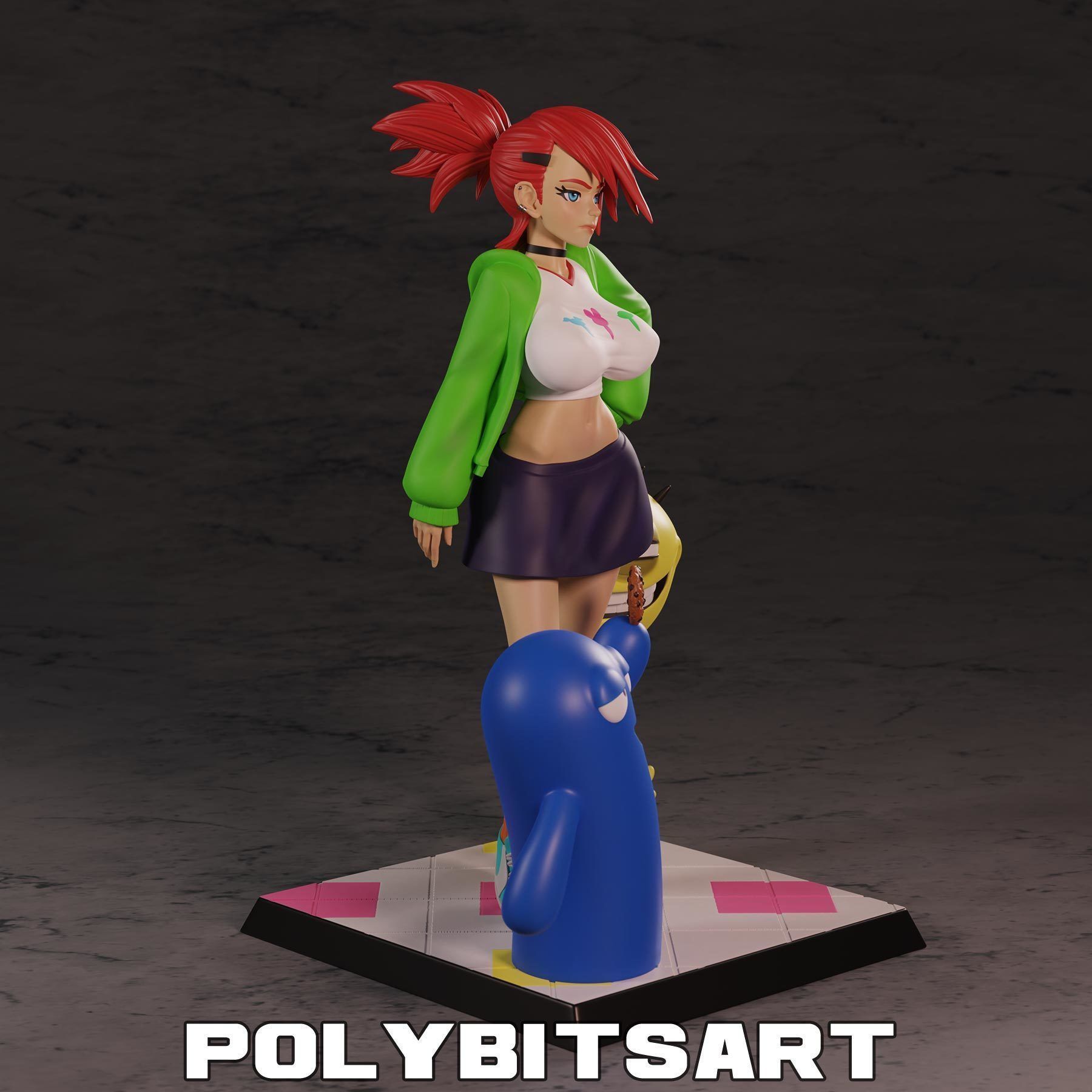 Frankie Foster Figure 3D model 3D printable | CGTrader