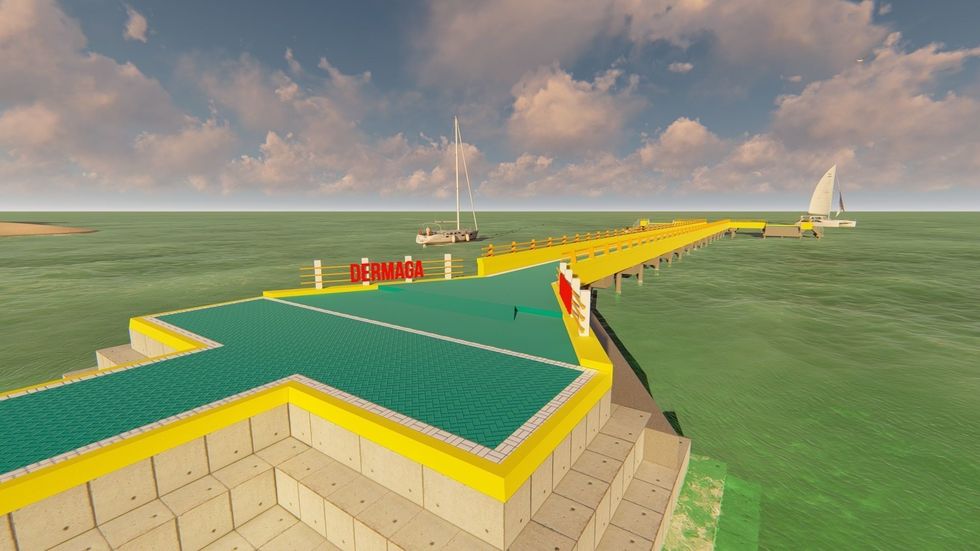 Pagatan groin rehabilitation 3D model animated | CGTrader