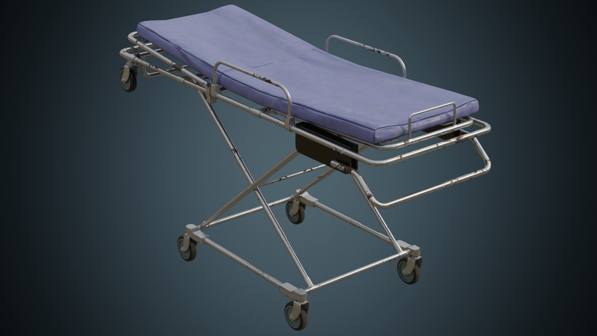 3D model Rolling Stretcher 1B VR / AR / low-poly | CGTrader