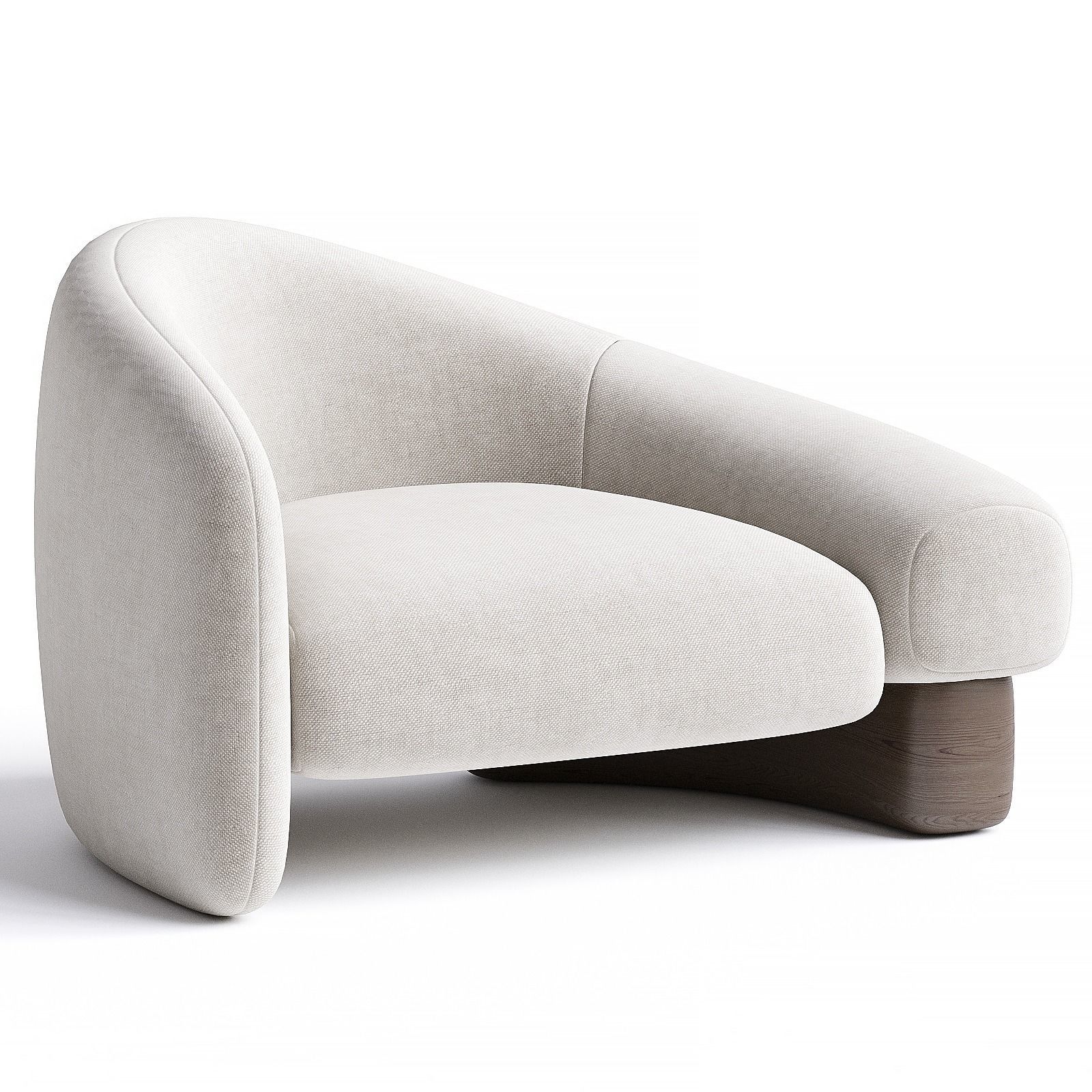 Armchair Friedman Benda Raphael Navot Acrostic Overlay 3D model | CGTrader