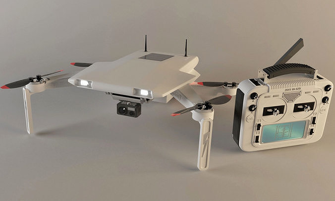 Quadcopter 3D model | CGTrader