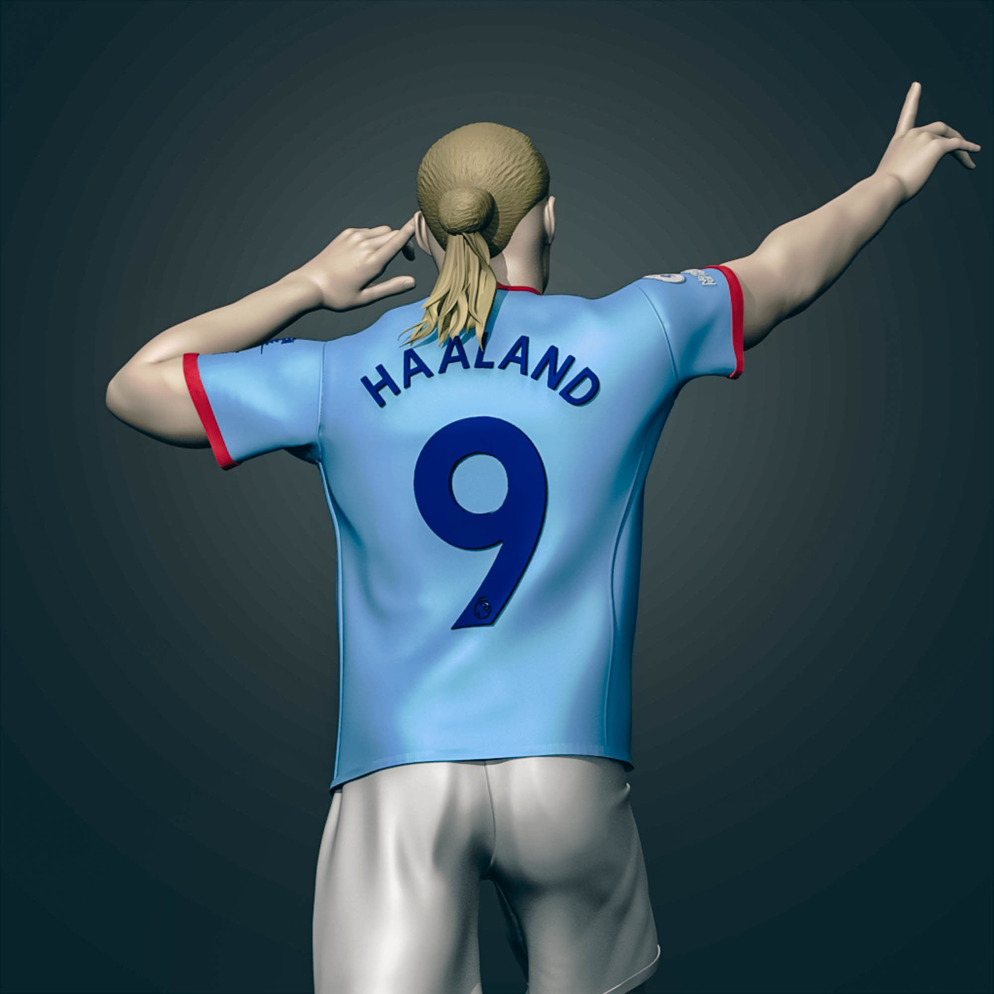 Erling Haaland 3D Printable 3 3D model 3D printable | CGTrader