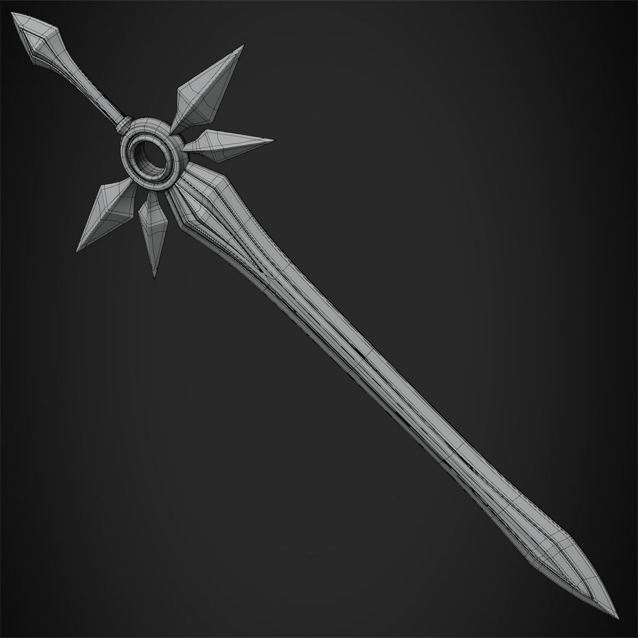 League of Legends Leona Zenith Blade for Cosplay 3D model 3D printable ...
