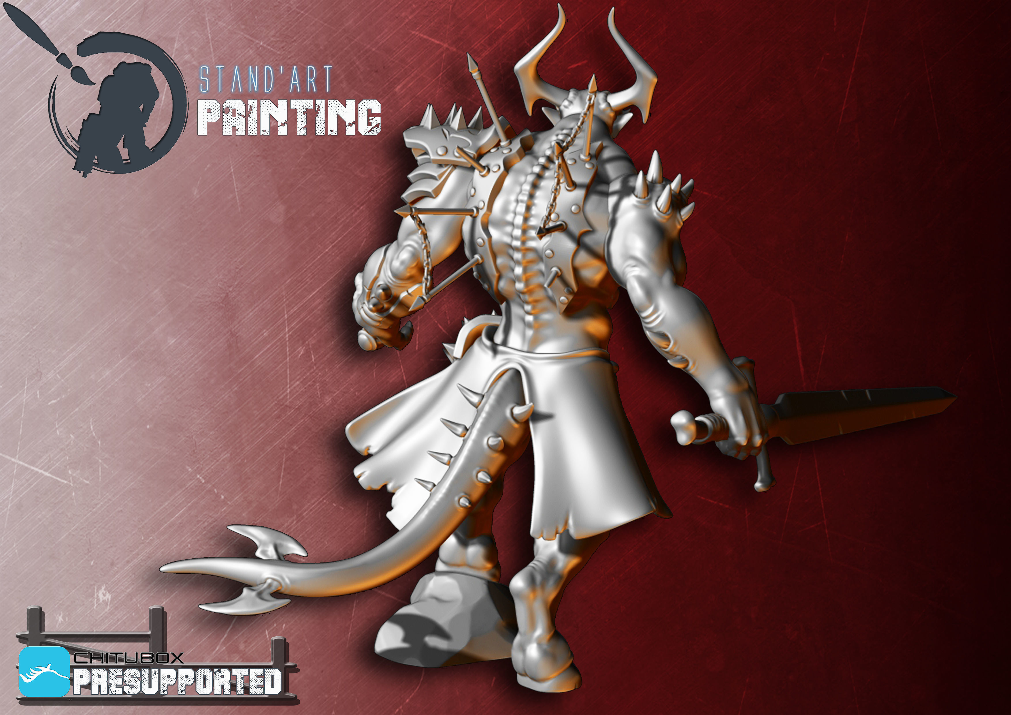 The warmonger 3D model | CGTrader