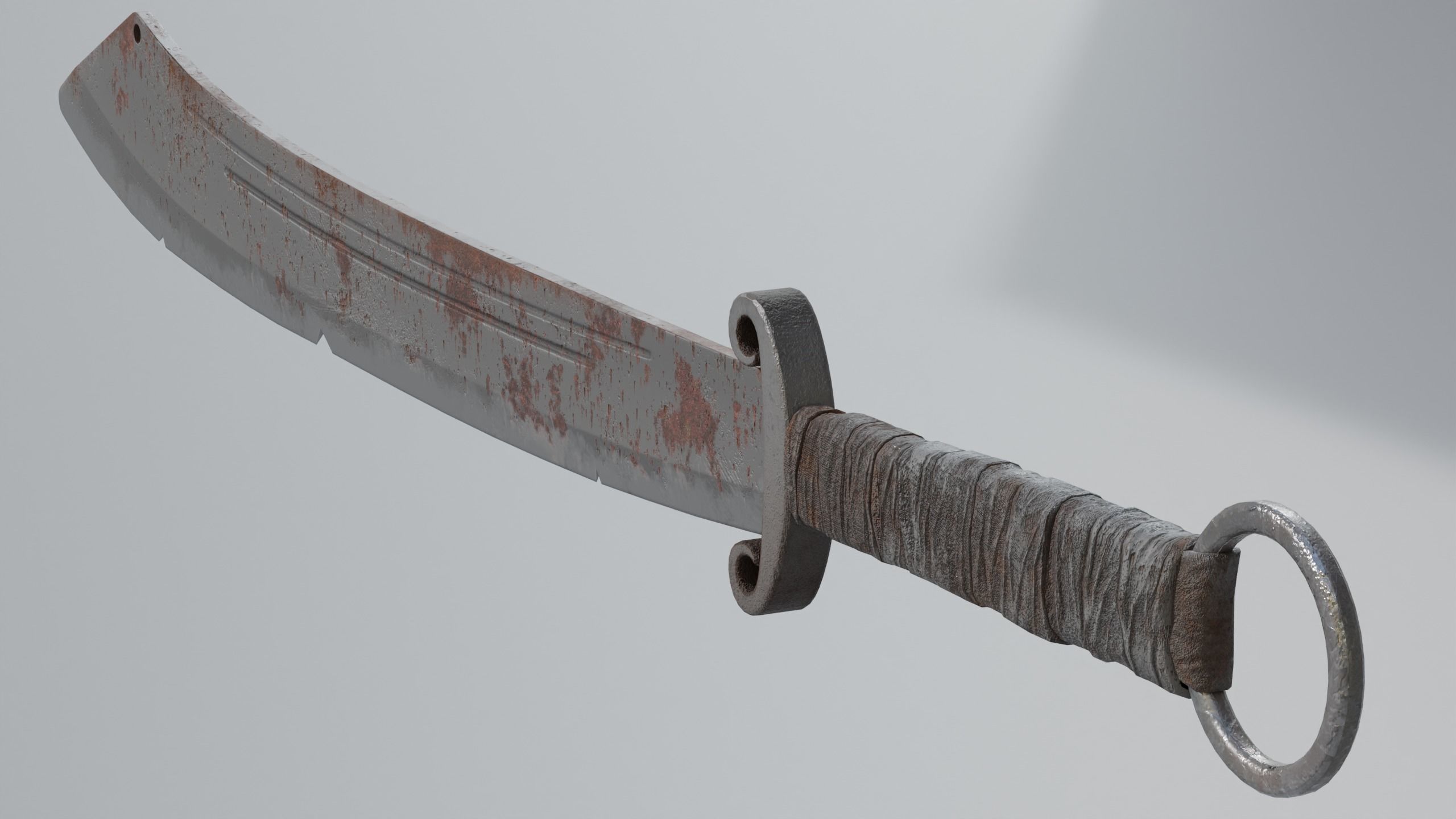 Twenty Ninth Army Battle Sword Anti Japanese Great Sword 3D model ...