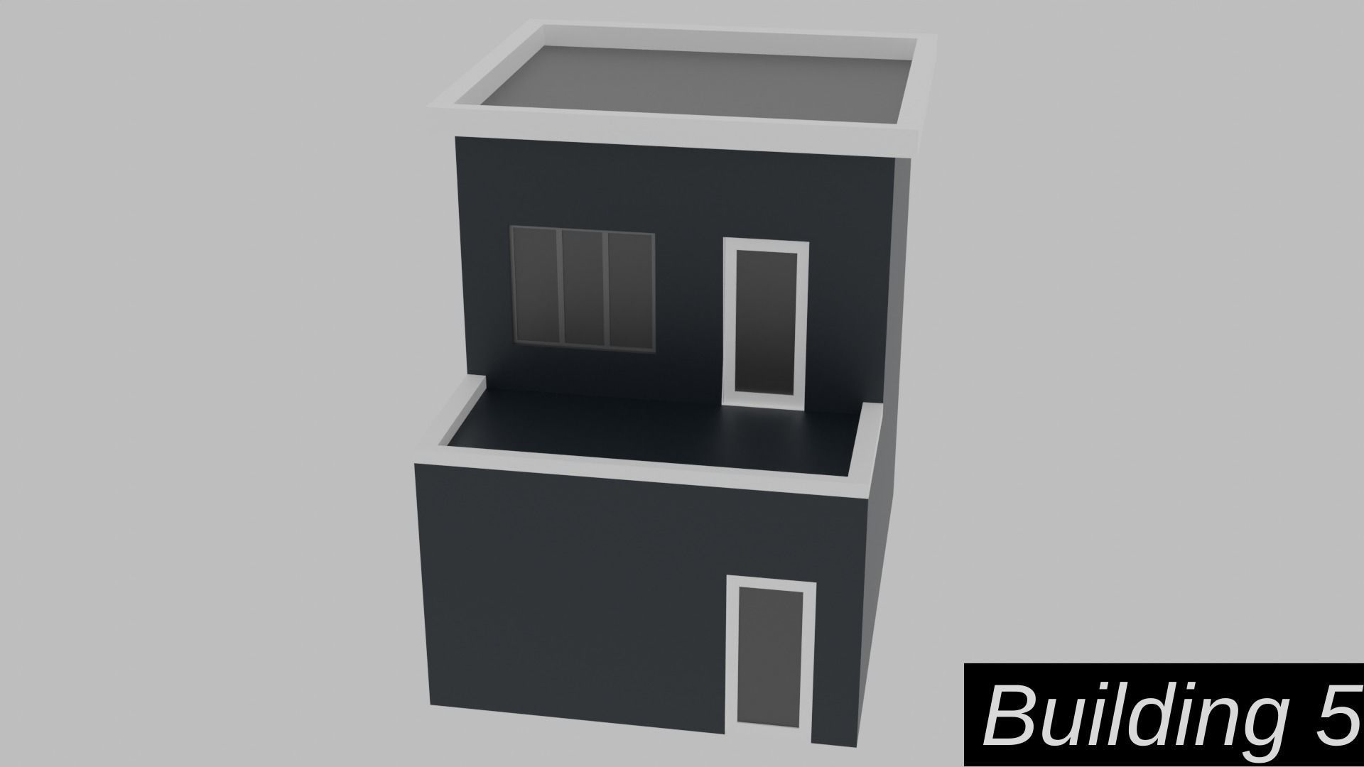 3D model Low Poly City Pack City Asset Game Ready City Pack 3D Model VR ...