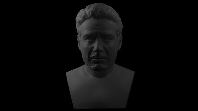 Tony Stark 3D model 3D printable | CGTrader