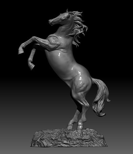 horse 3d model 3D print model 3D model 3D printable | CGTrader