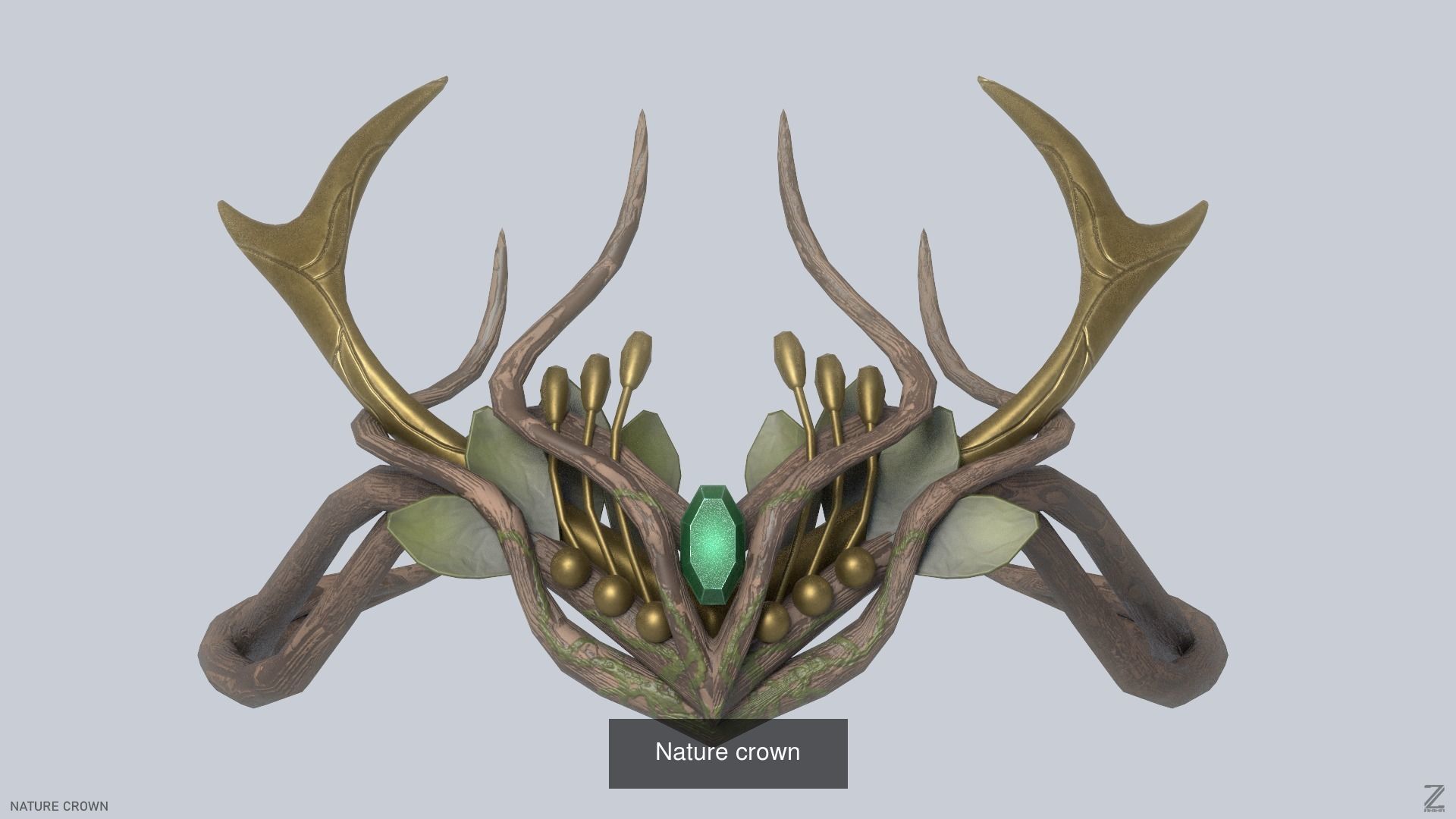 Nature crown collection VR / AR / low-poly | CGTrader