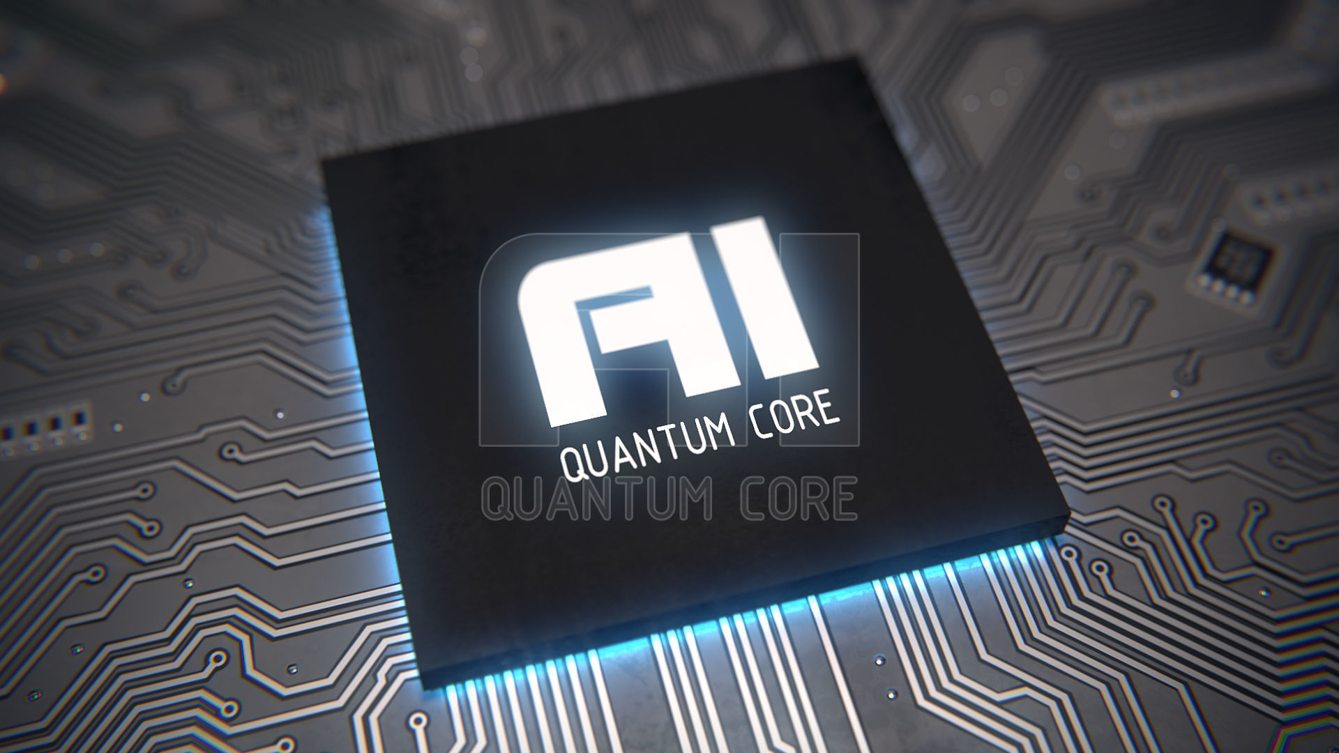 3D model AI Quantum Core PBR VR / AR / low-poly | CGTrader