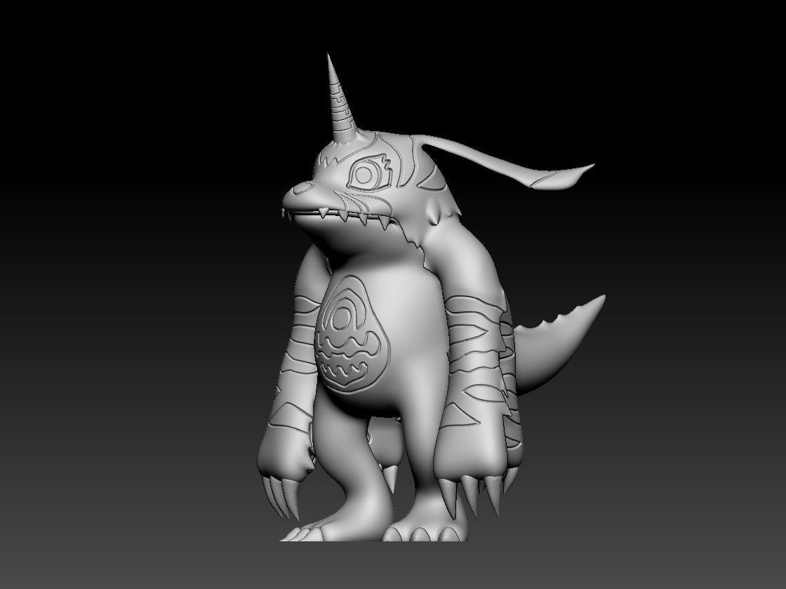 Gabumon Evolution Pack 3D model 3D printable | CGTrader
